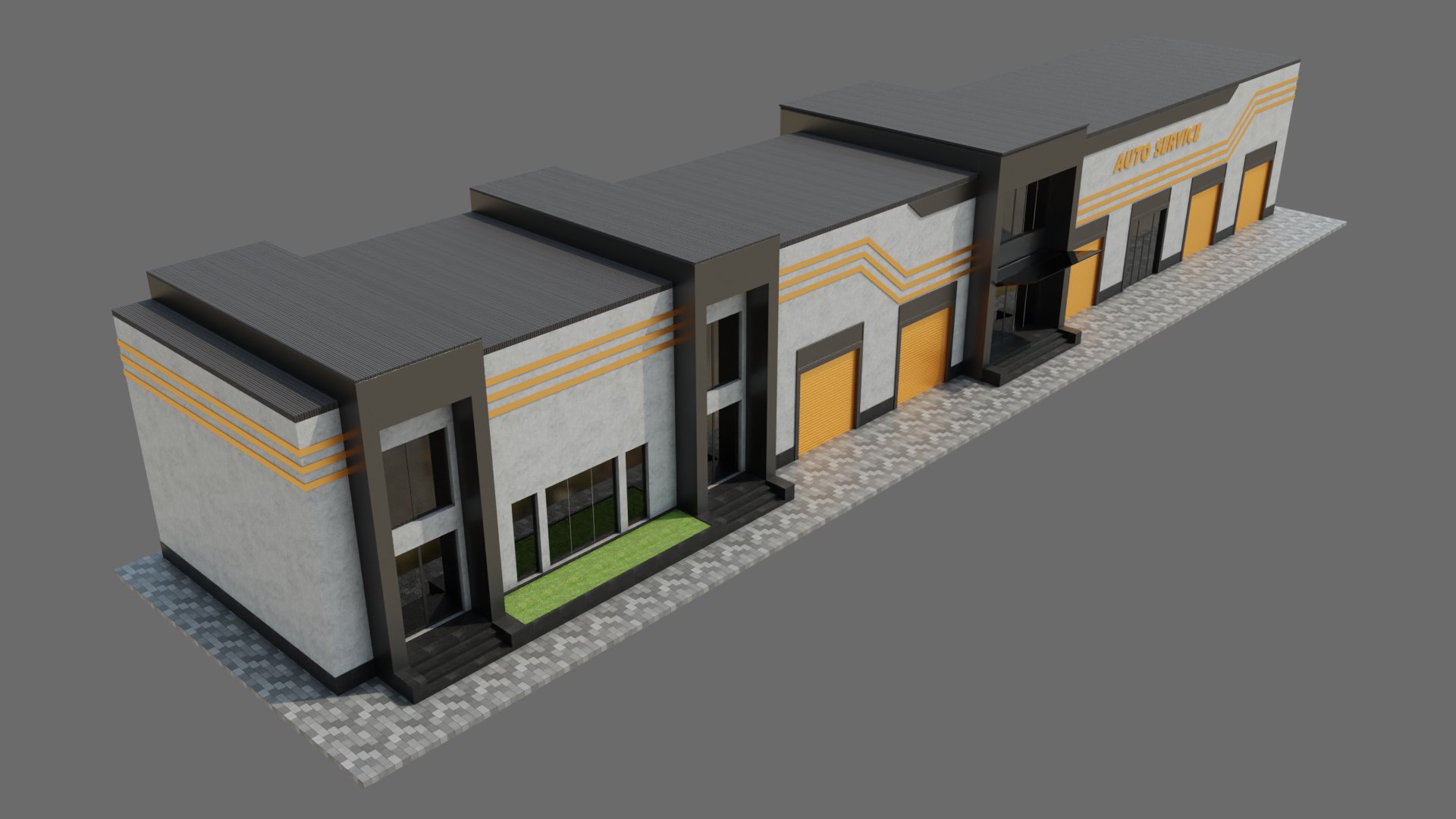 Auto Service 3D Model - TurboSquid 2028934