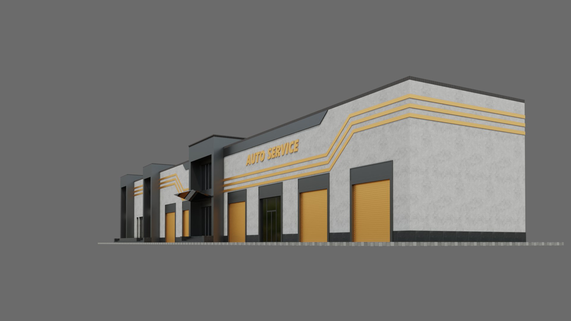 Auto Service 3D Model - TurboSquid 2028934