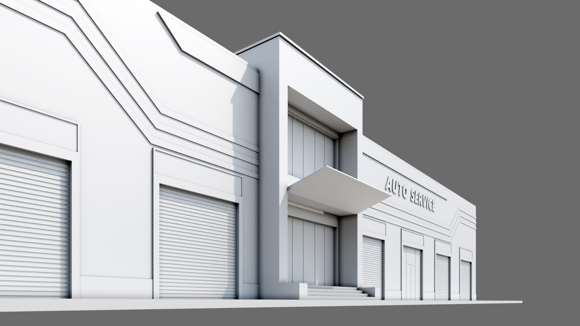 Auto Service 3D Model - TurboSquid 2028934