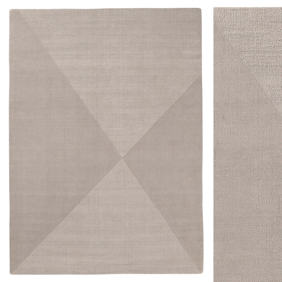 Taban Handwoven Wool Rug Model - TurboSquid 2368540