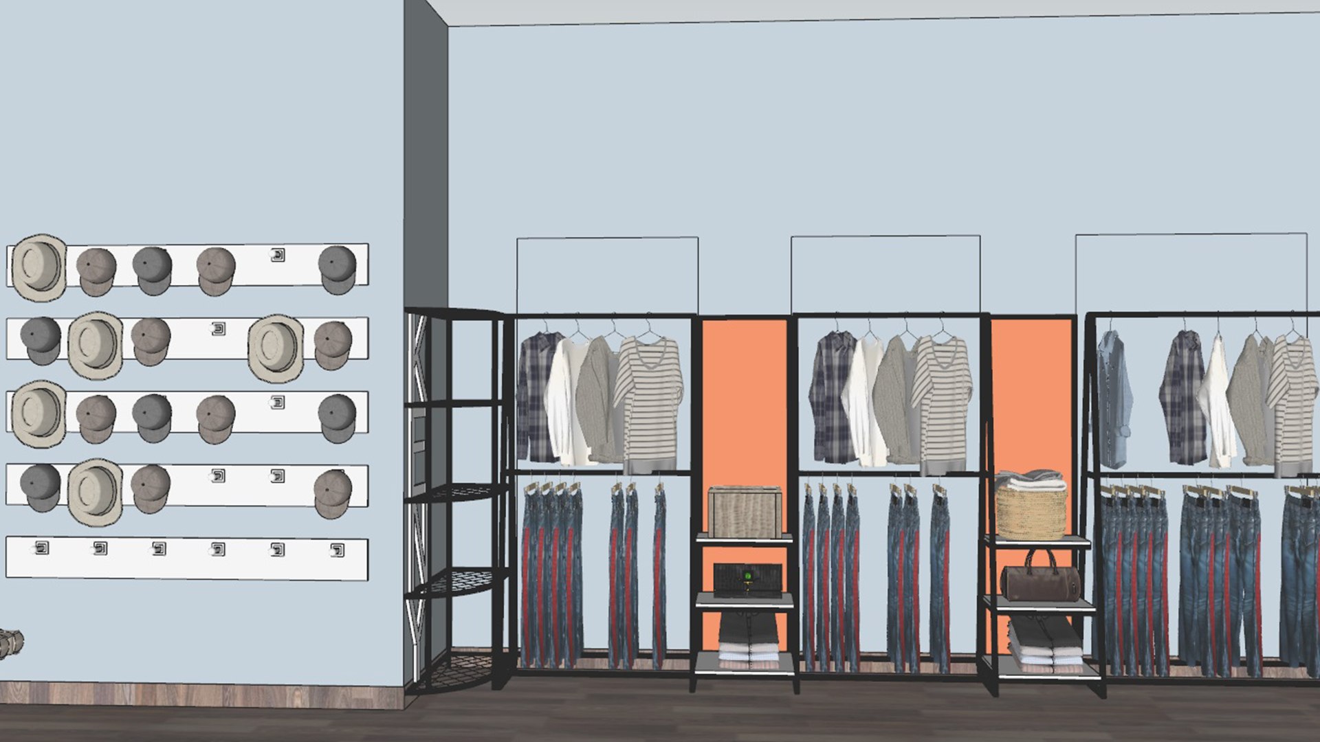 SHOP-cloth Store 3D - TurboSquid 1977061