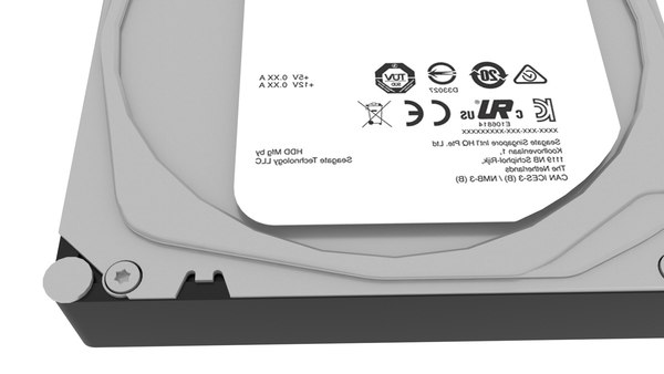 Hard Disk Drive 3D model - TurboSquid 1843349