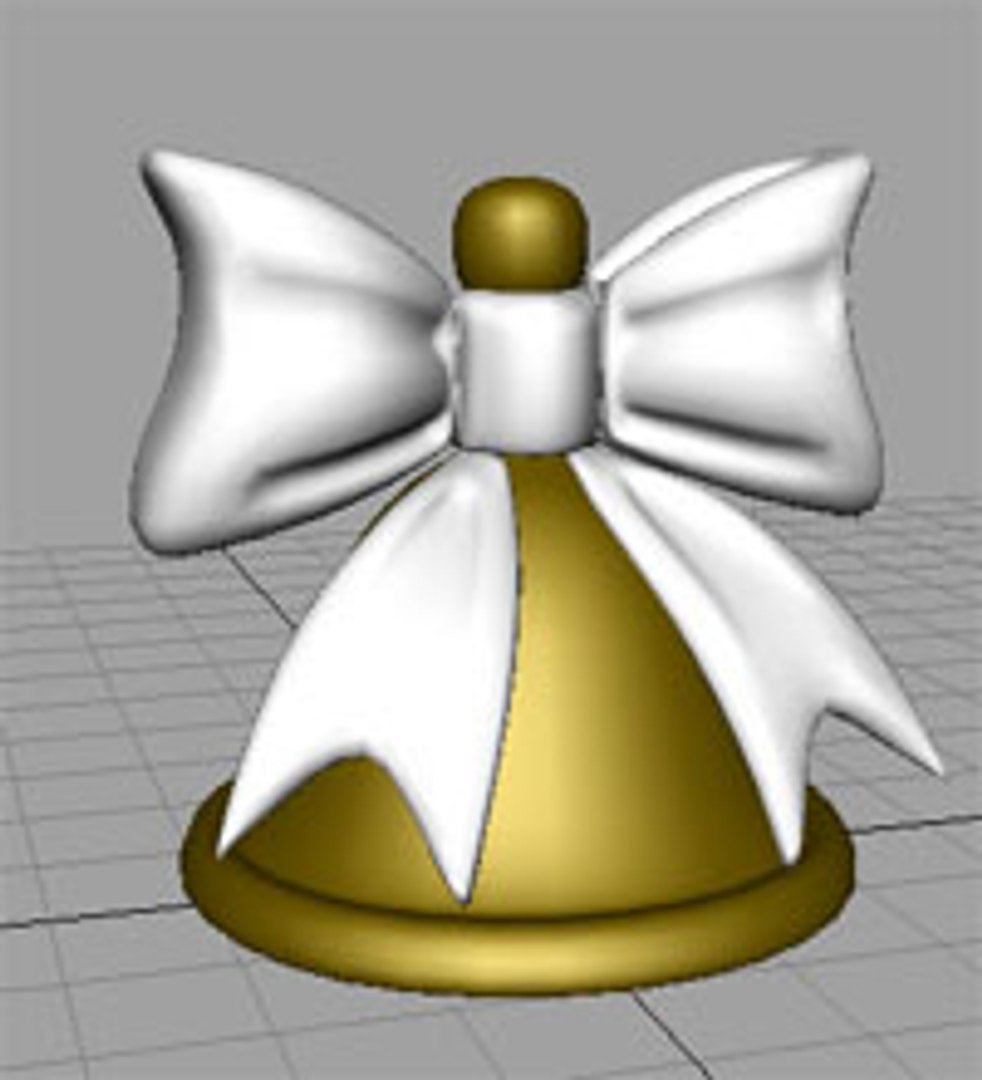 3d Bell Bow