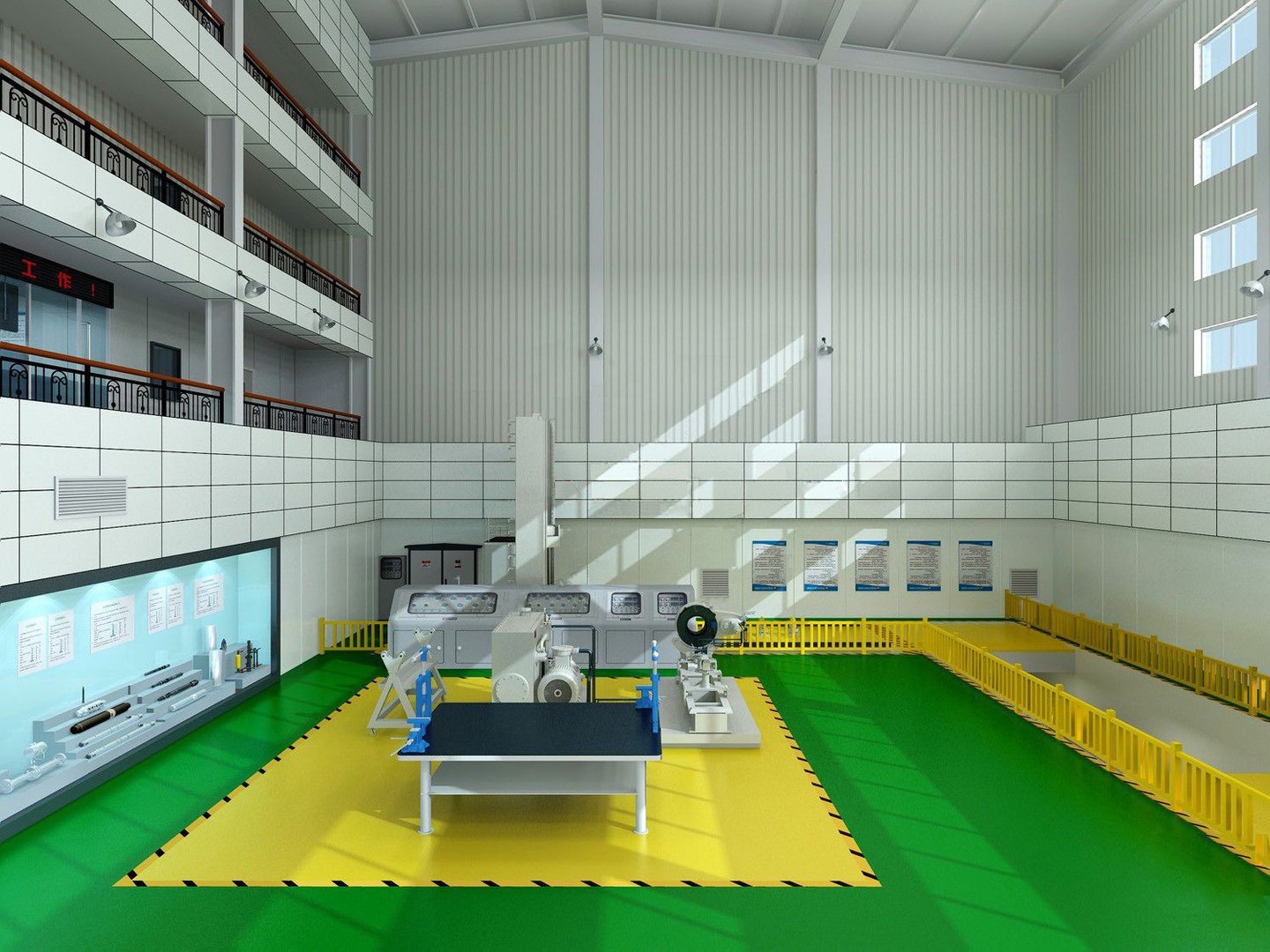 3D Factory Interior Scene Model - TurboSquid 1226509
