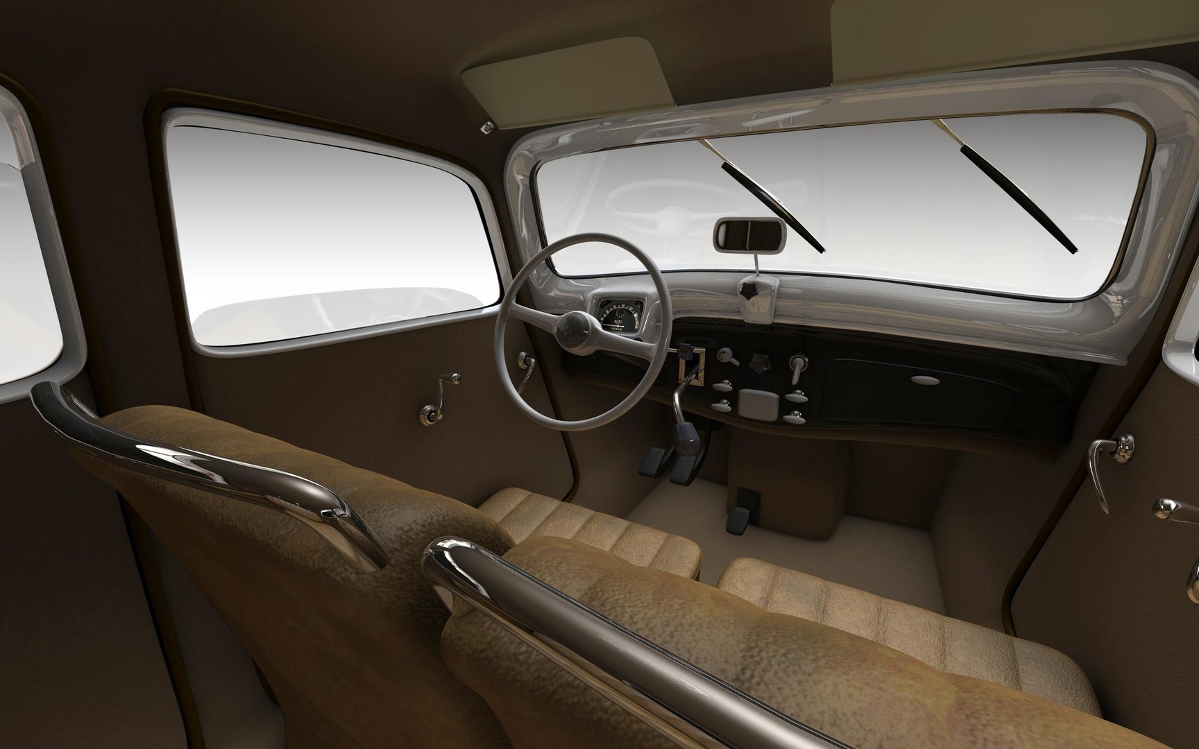 citroen traction avant 3d model