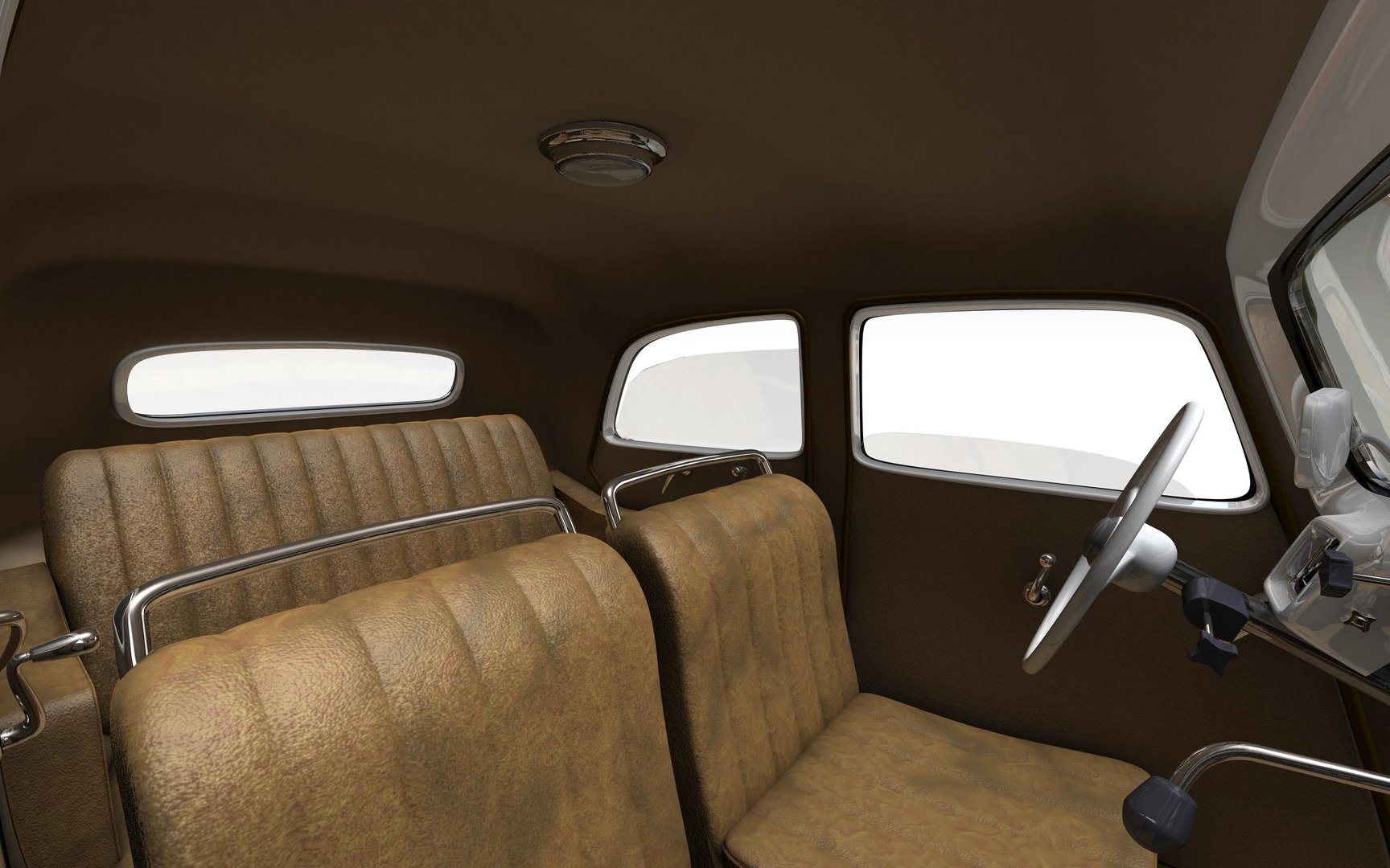 citroen traction avant 3d model