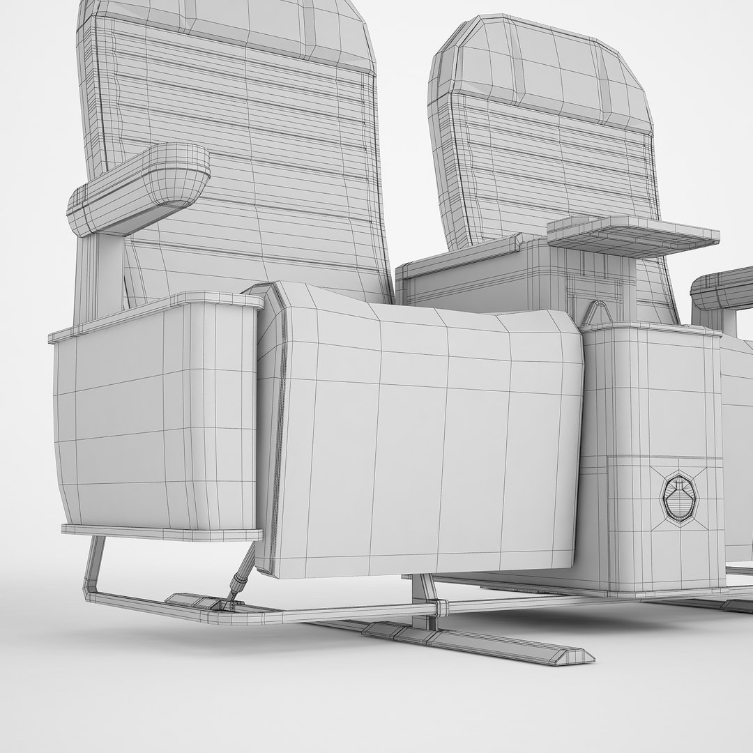 3D Model Class Airplane Chair - TurboSquid 1246723
