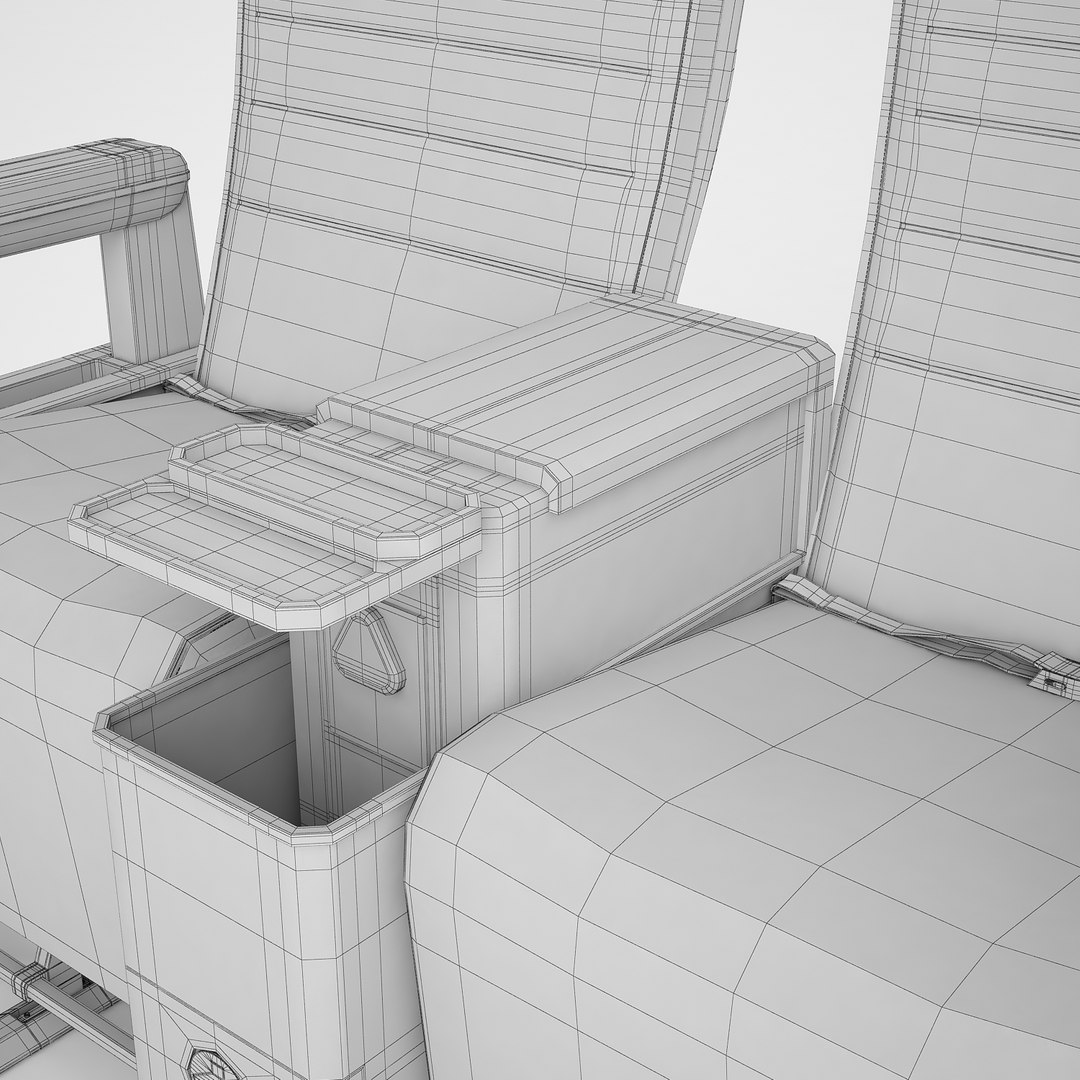 3D Model Class Airplane Chair - TurboSquid 1246723