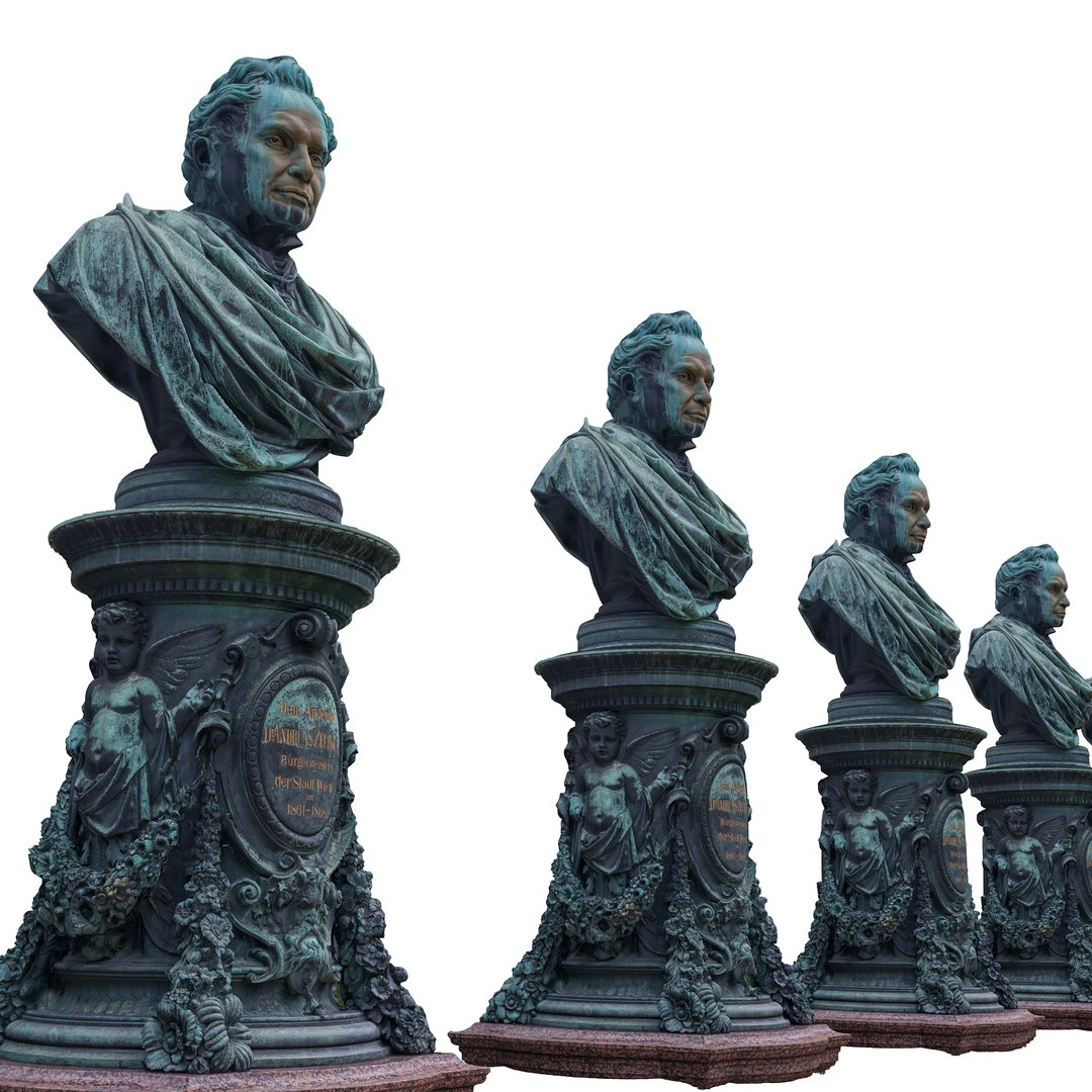 3d Statue Park Ultra Hd Model