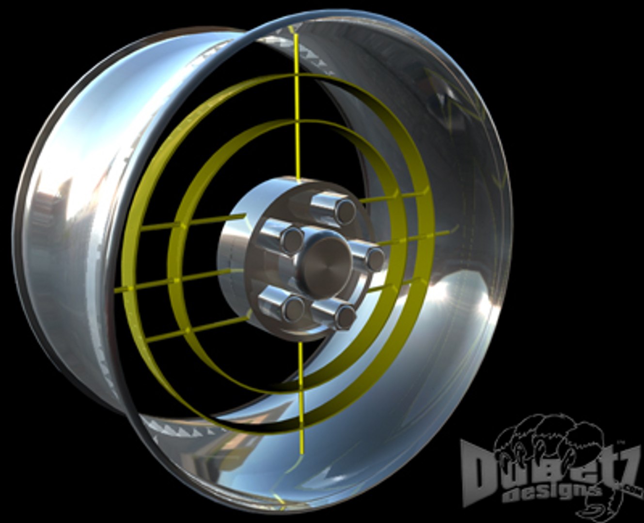 C4d Designs Sniper Wheels Center