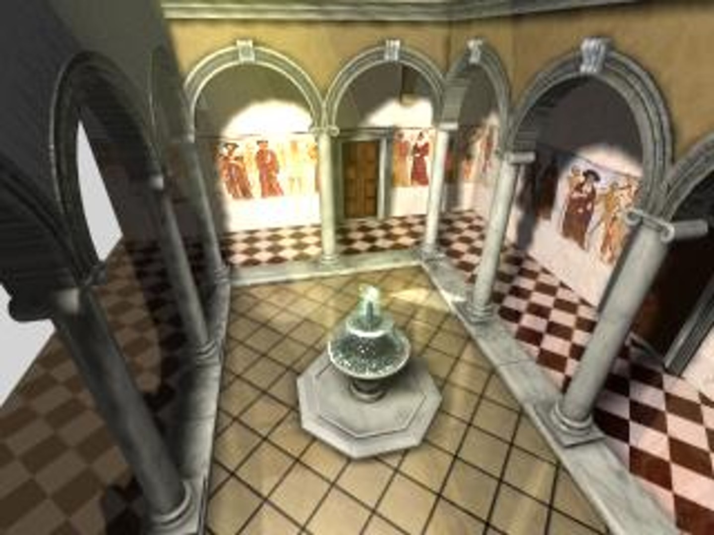 Interior Atrium 3d Model