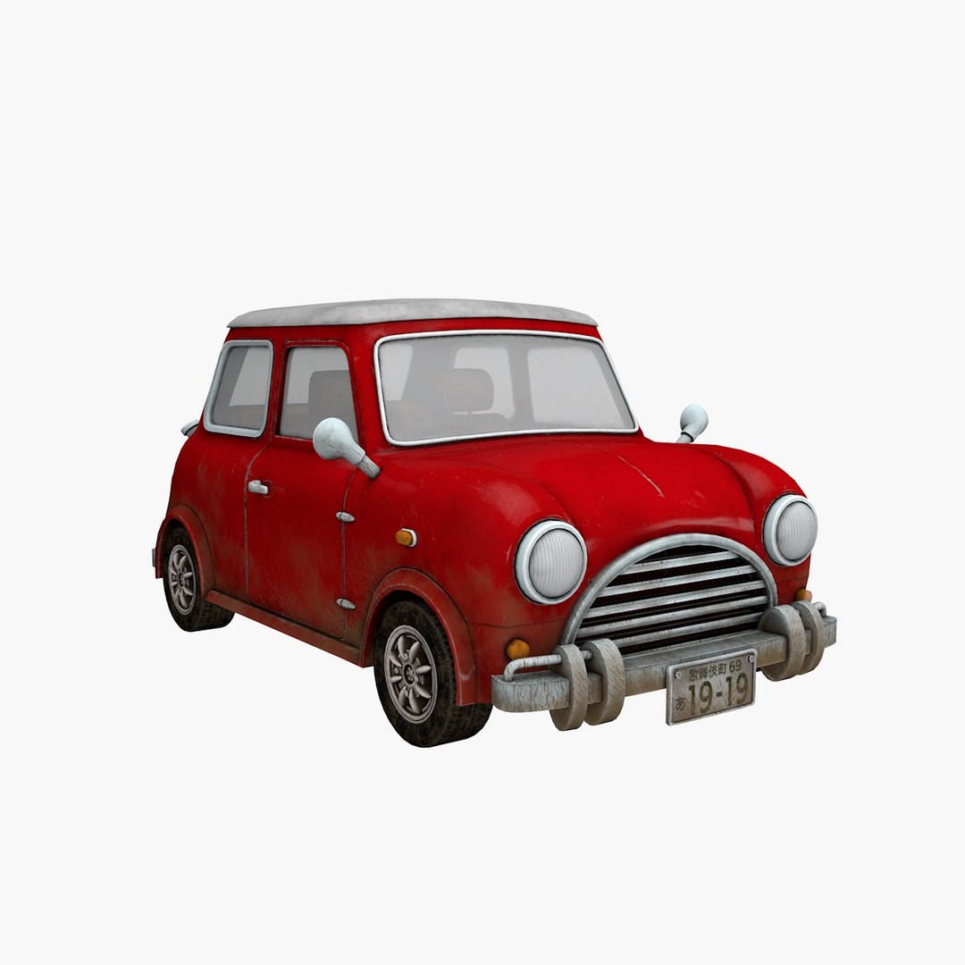 3D Anime Car - TurboSquid 1895097