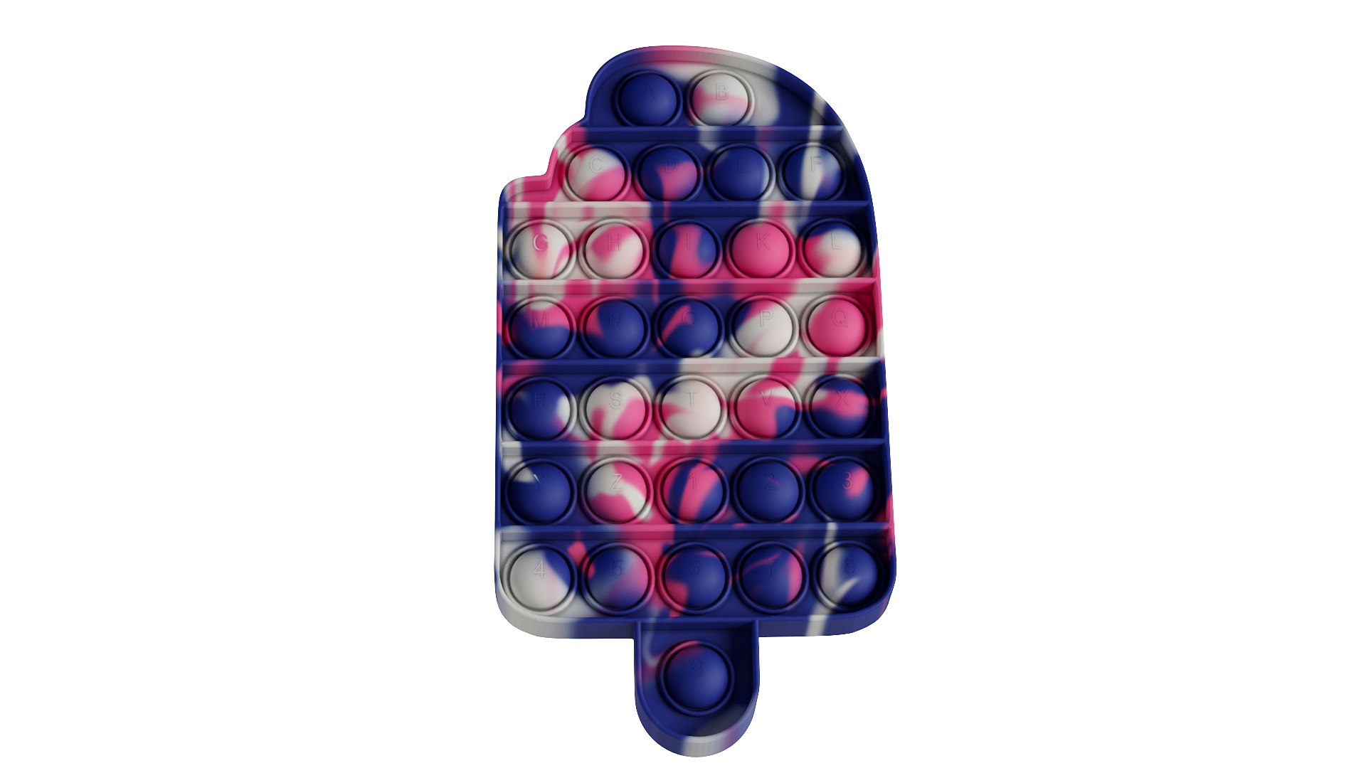 Popit Ice Cream Model - TurboSquid 1792606