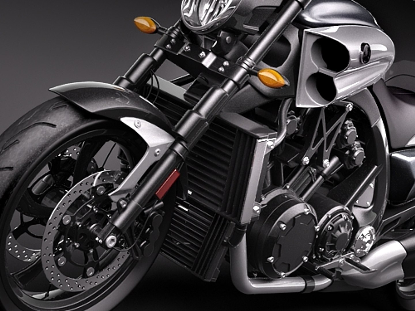 Yamaha Star V V-max 3d 3ds