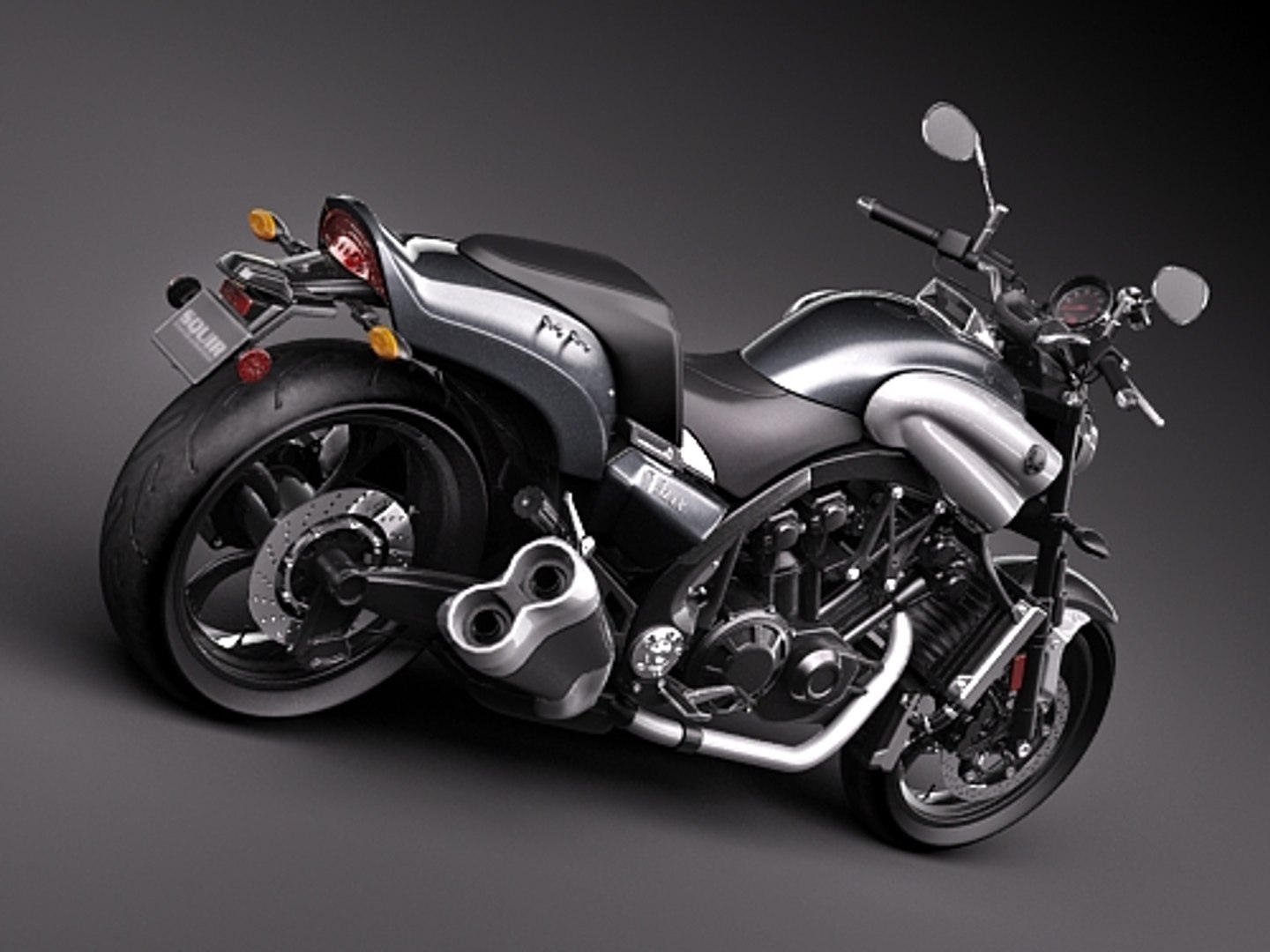 Yamaha Star V V-max 3d 3ds