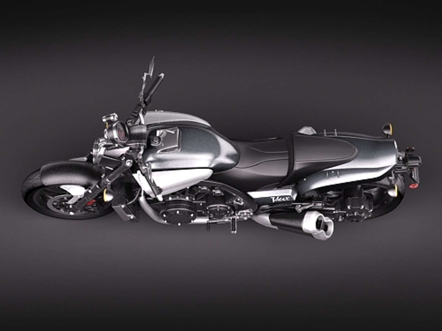 Yamaha Star V V-max 3d 3ds