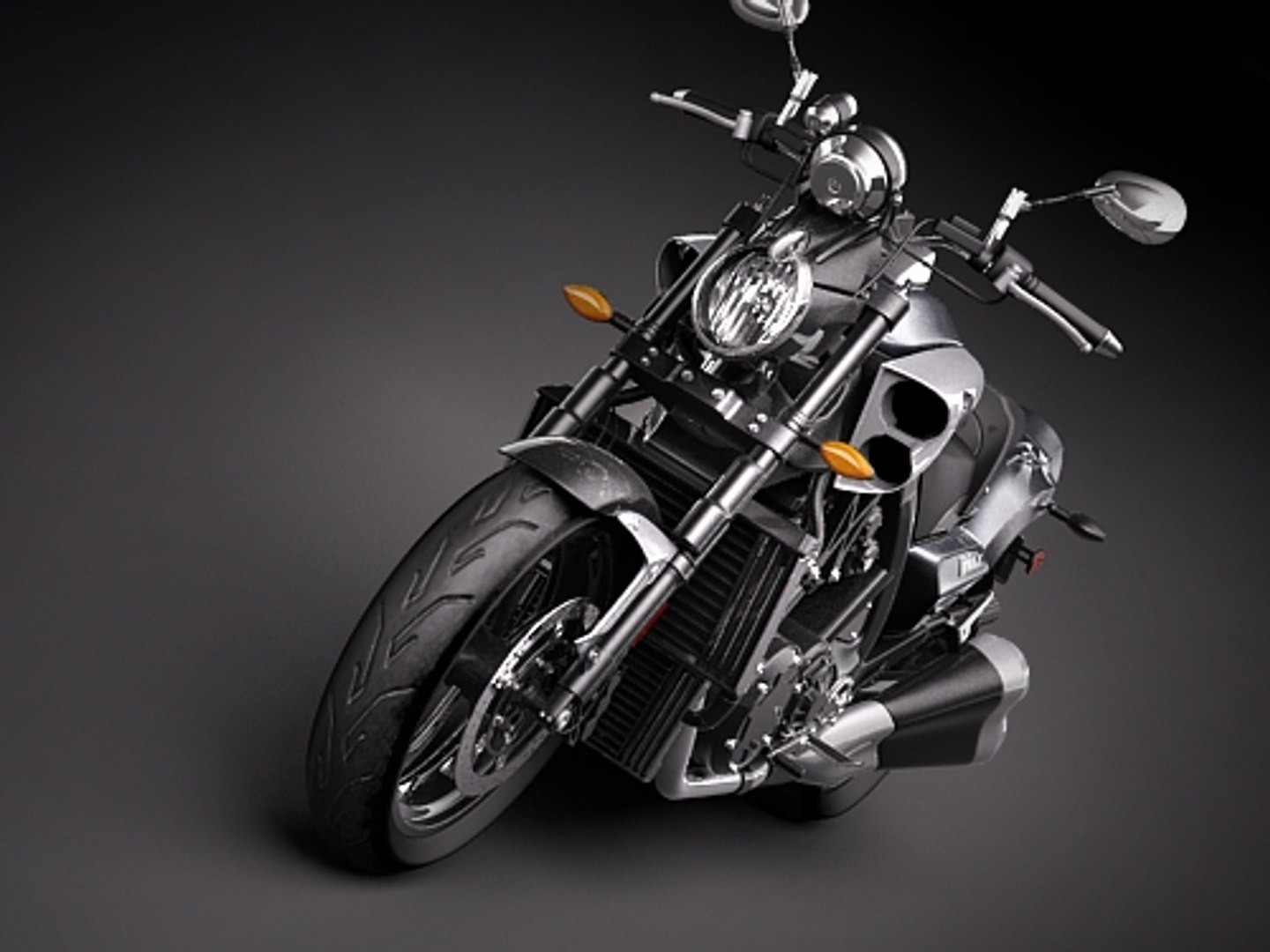 Yamaha Star V V-max 3d 3ds