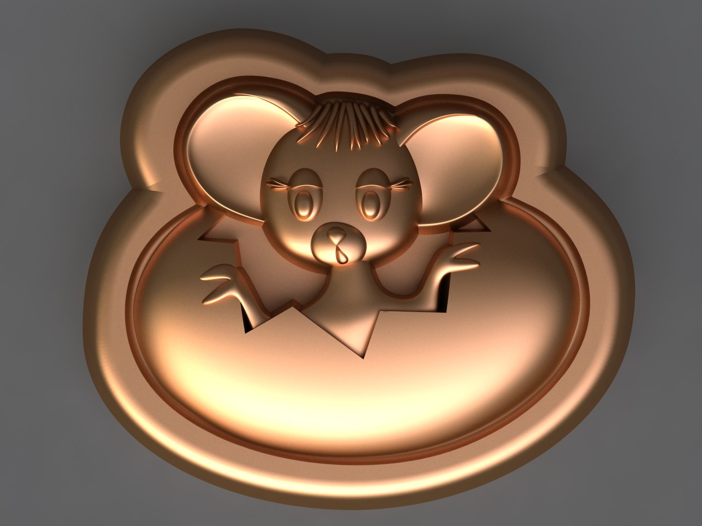 Mouse Mold Hand 3D Model - TurboSquid 1444581