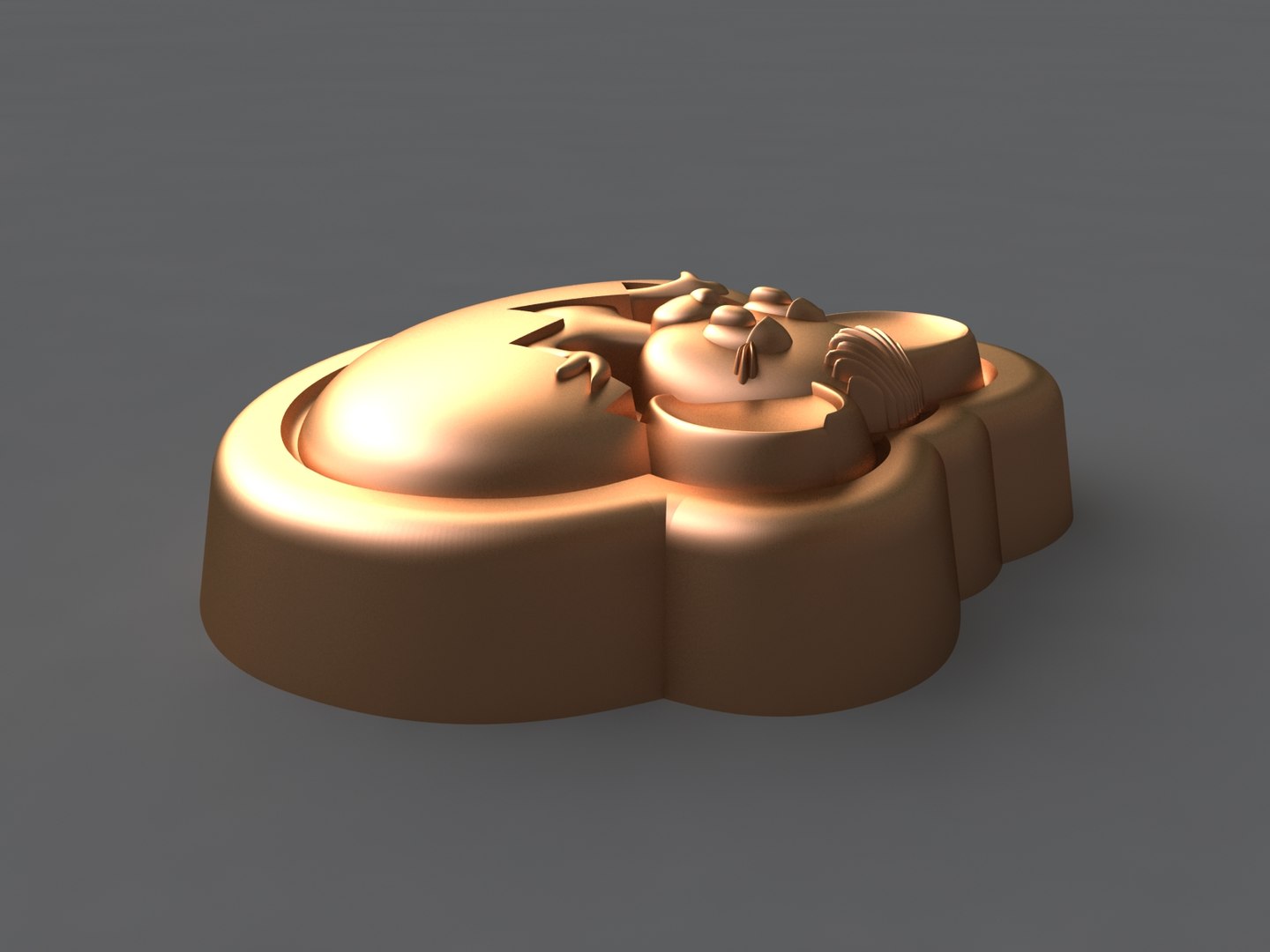 Mouse Mold Hand 3D Model - TurboSquid 1444581