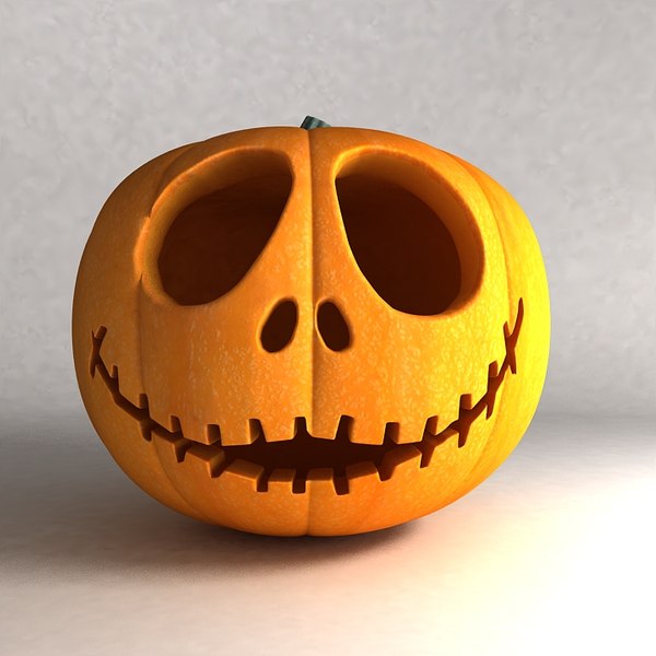 3ds pumpkin jack lantern