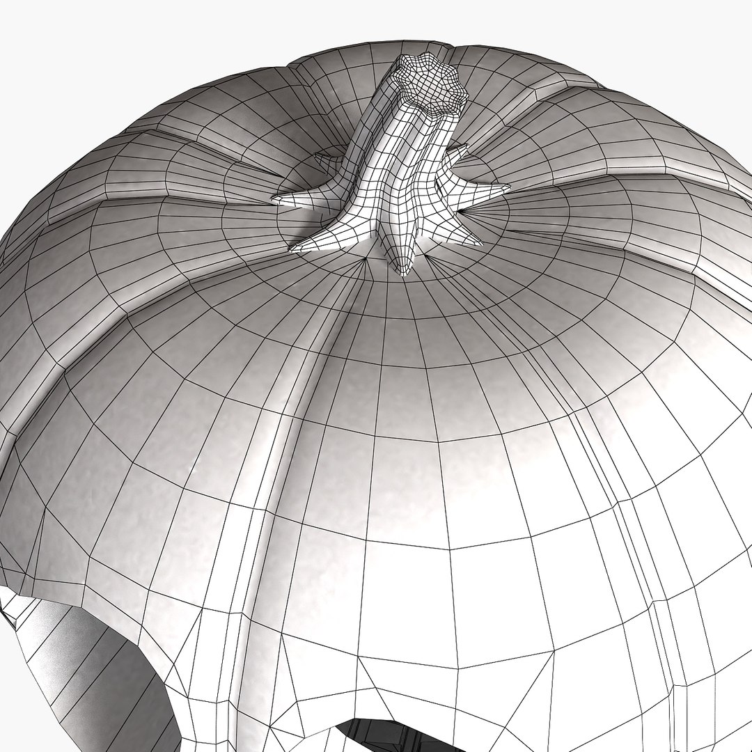 3ds Pumpkin Jack Lantern