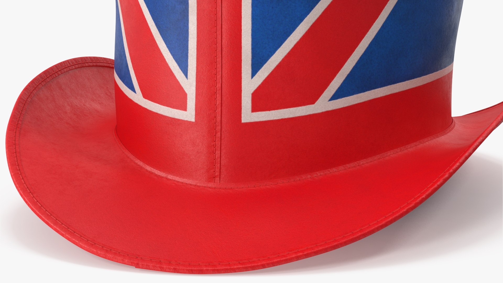 Union Jack Top Hat v 3 3D model - TurboSquid 1823275