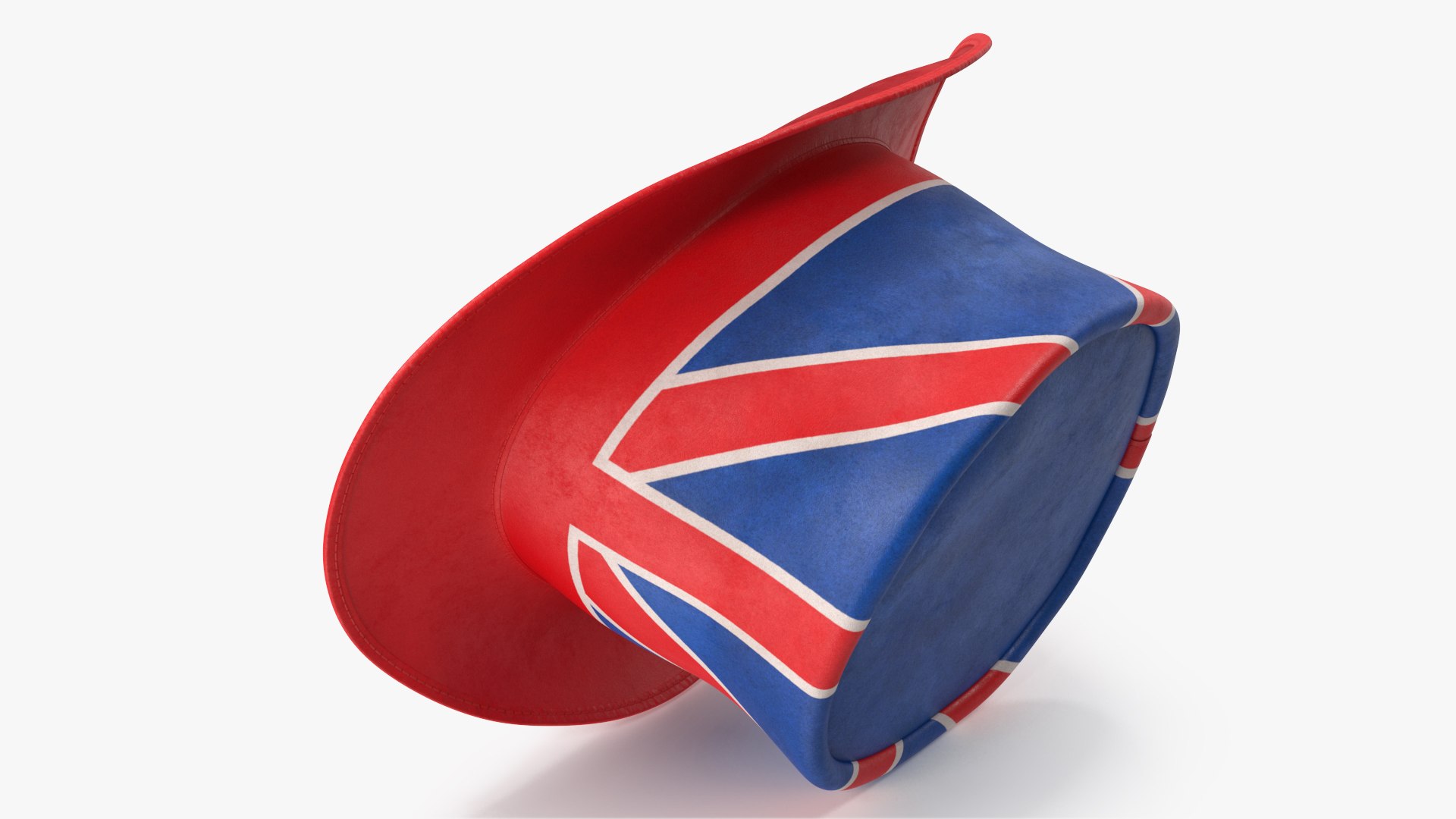 Union Jack Top Hat v 3 3D model - TurboSquid 1823275