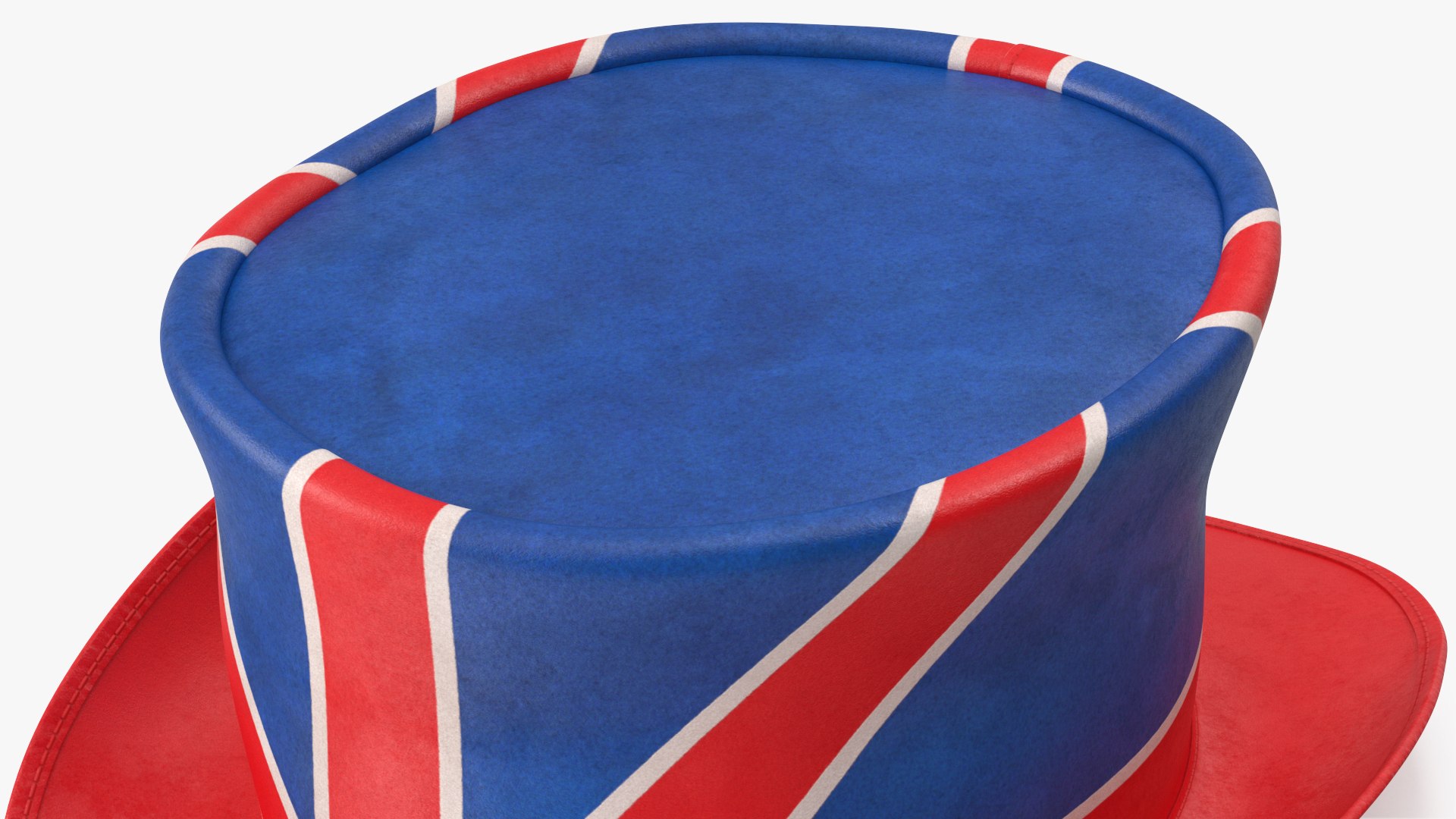 Union Jack Top Hat v 3 3D model - TurboSquid 1823275