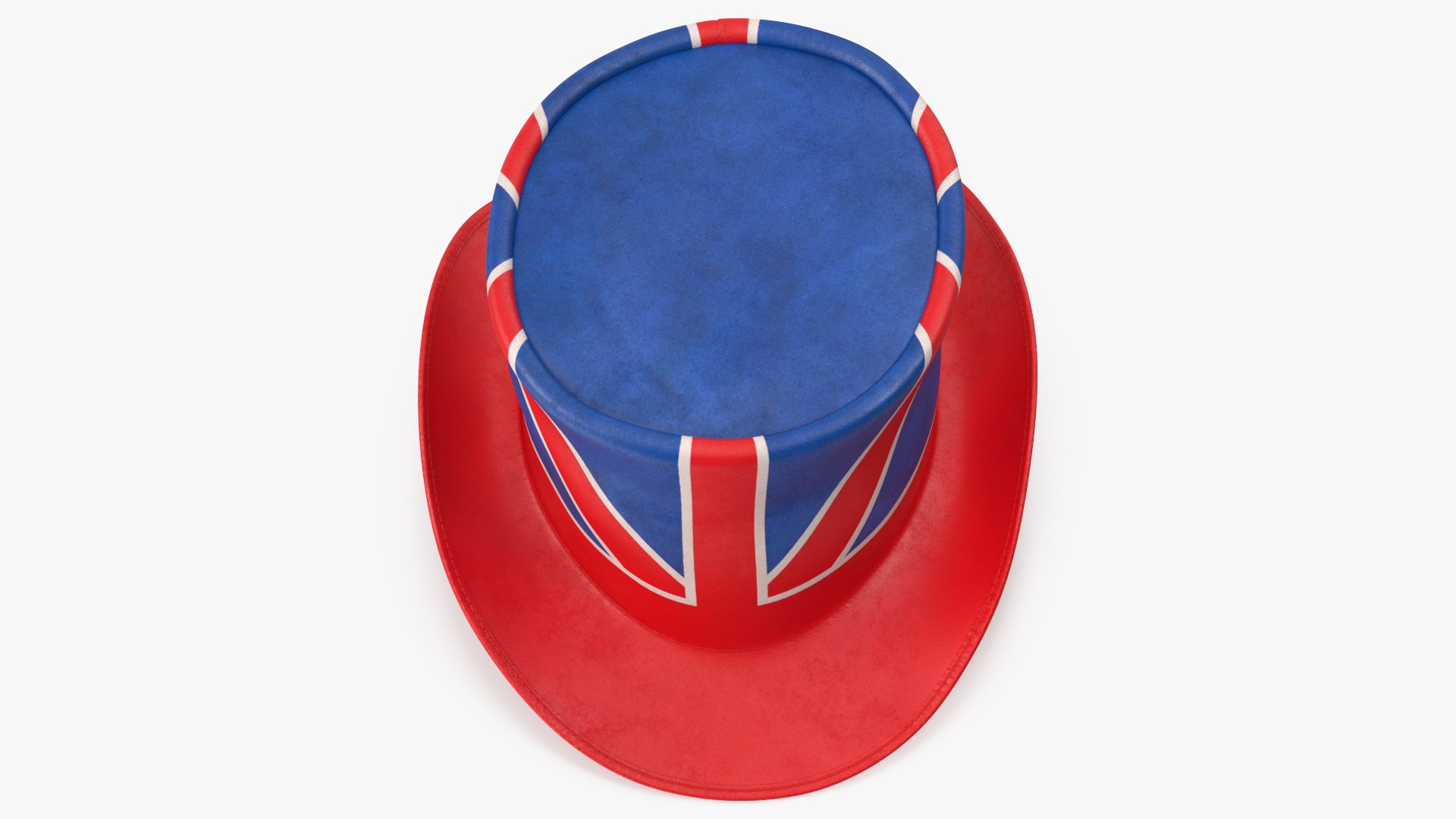Union Jack Top Hat v 3 3D model - TurboSquid 1823275