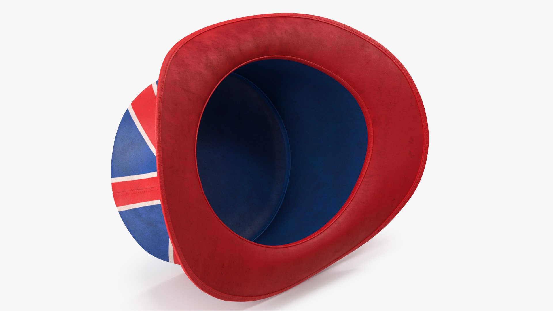 Union Jack Top Hat v 3 3D model - TurboSquid 1823275