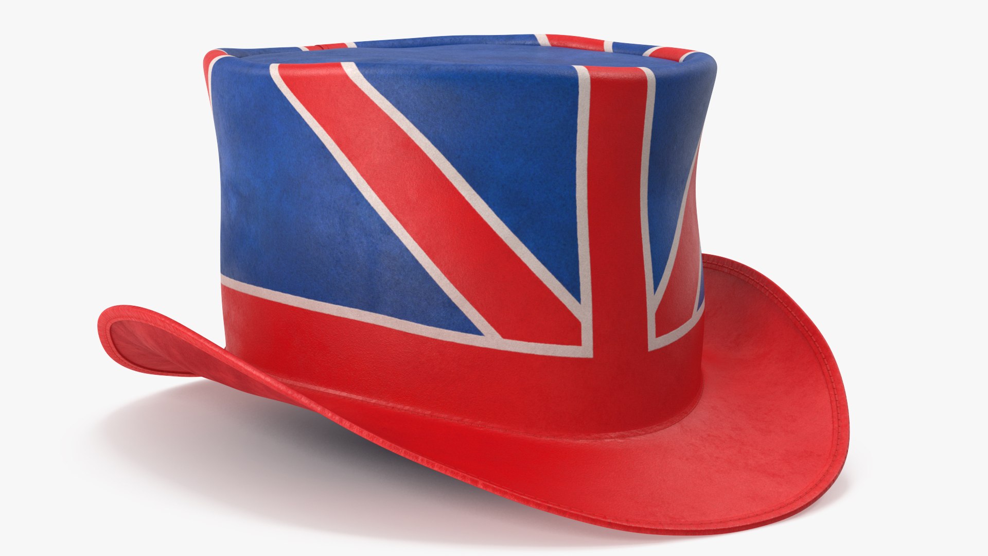Union Jack Top Hat v 3 3D model - TurboSquid 1823275