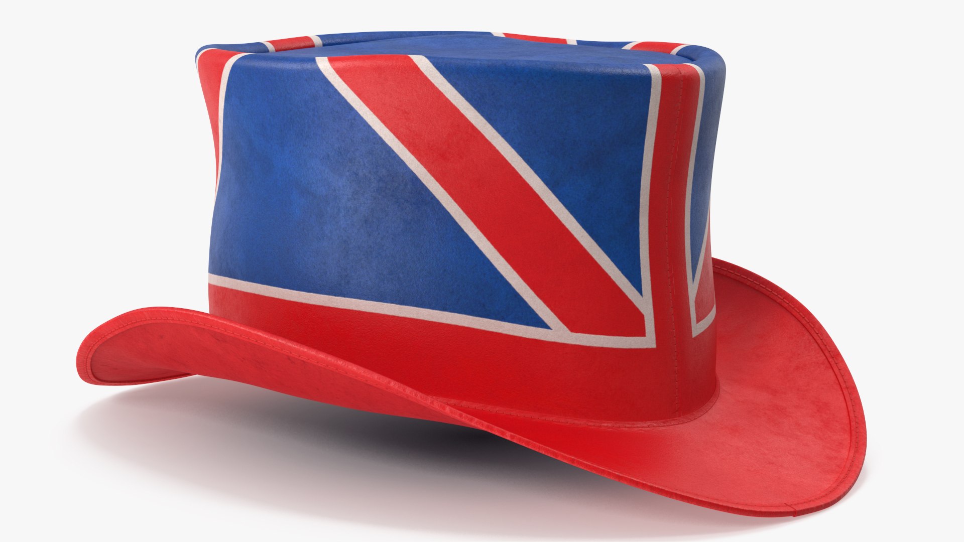 Union Jack Top Hat v 3 3D model - TurboSquid 1823275