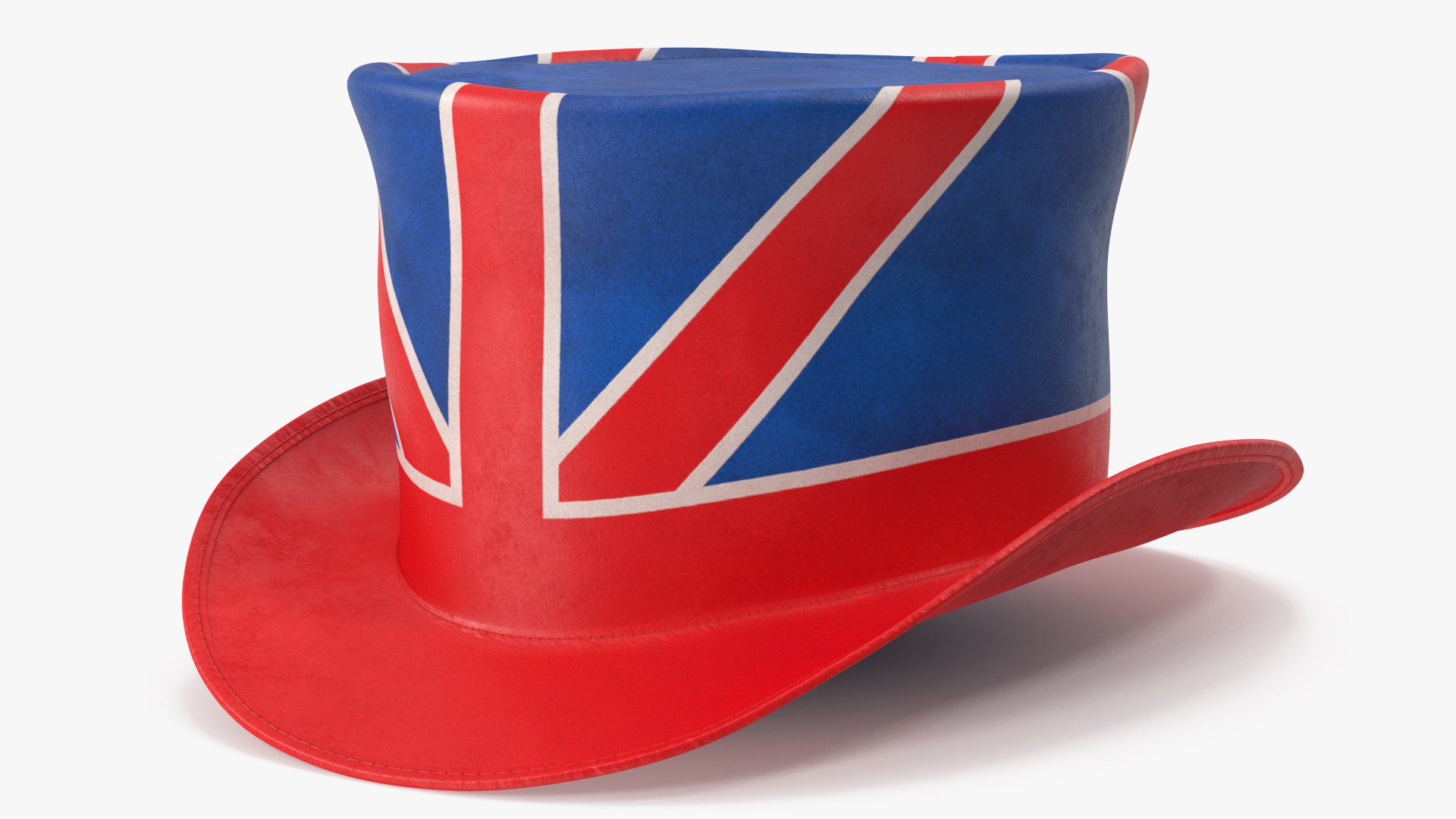 Union Jack Top Hat v 3 3D model - TurboSquid 1823275