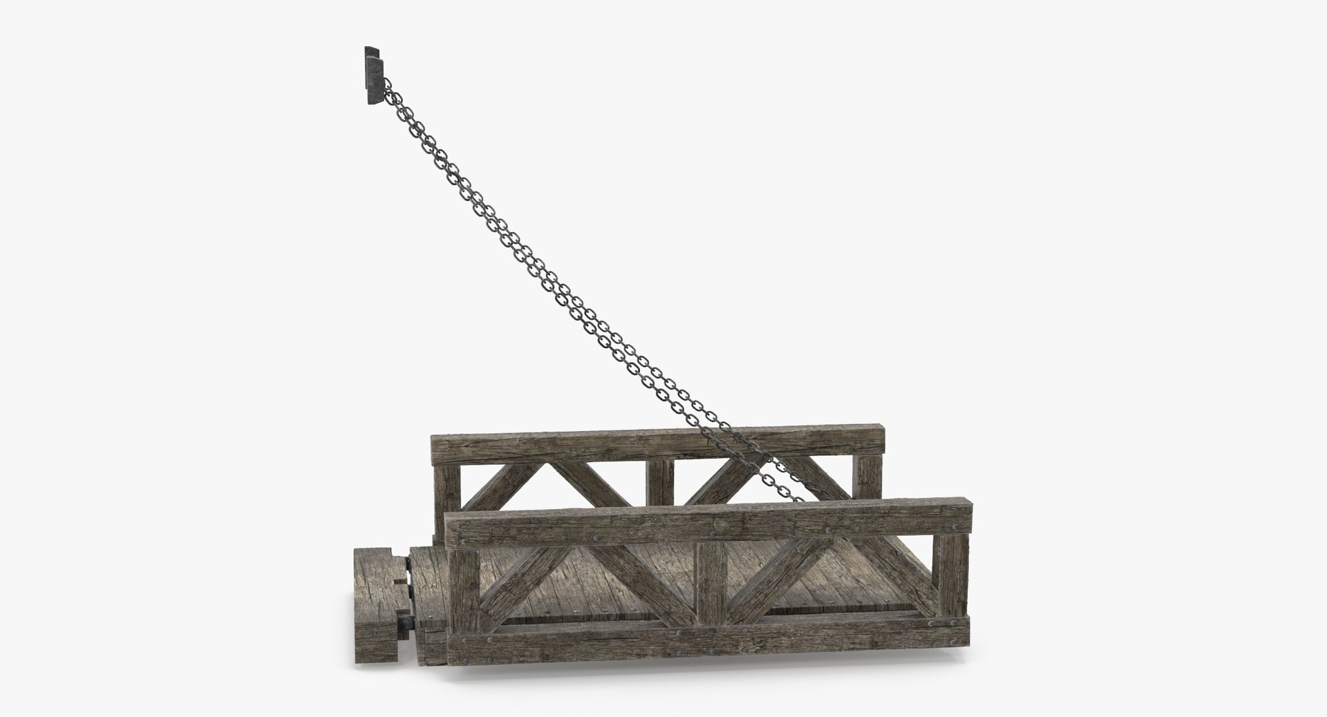 3d Max Drawbridge 01