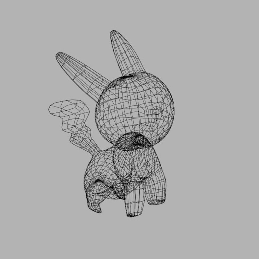 Pichu 3D Model - TurboSquid 1897943