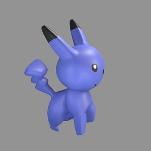 3D Pichu Models | TurboSquid