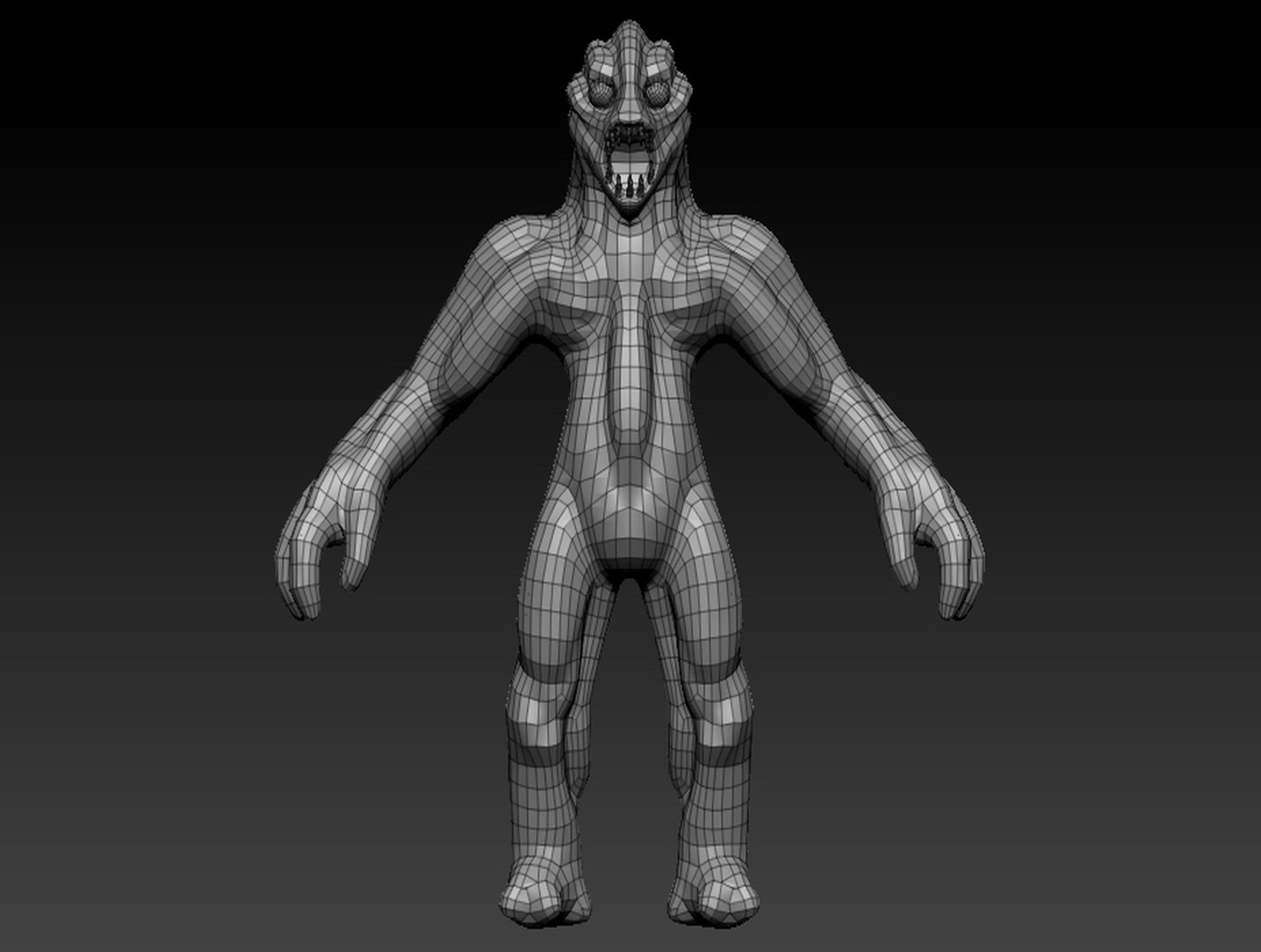 Monster Model - TurboSquid 1844622
