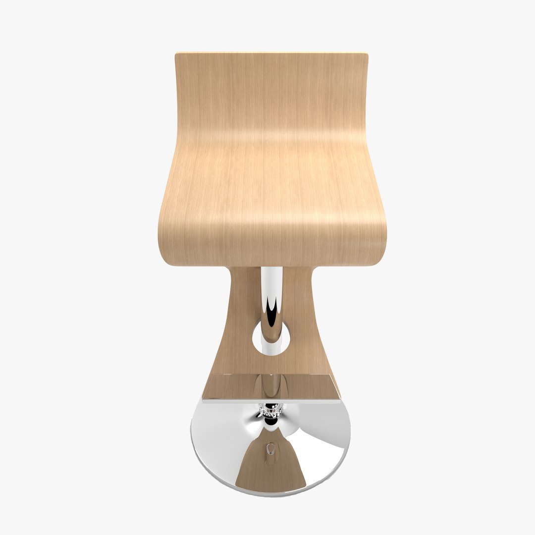 Realistic Bar Stool 3D Model - TurboSquid 1328651
