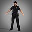 3d security officer model