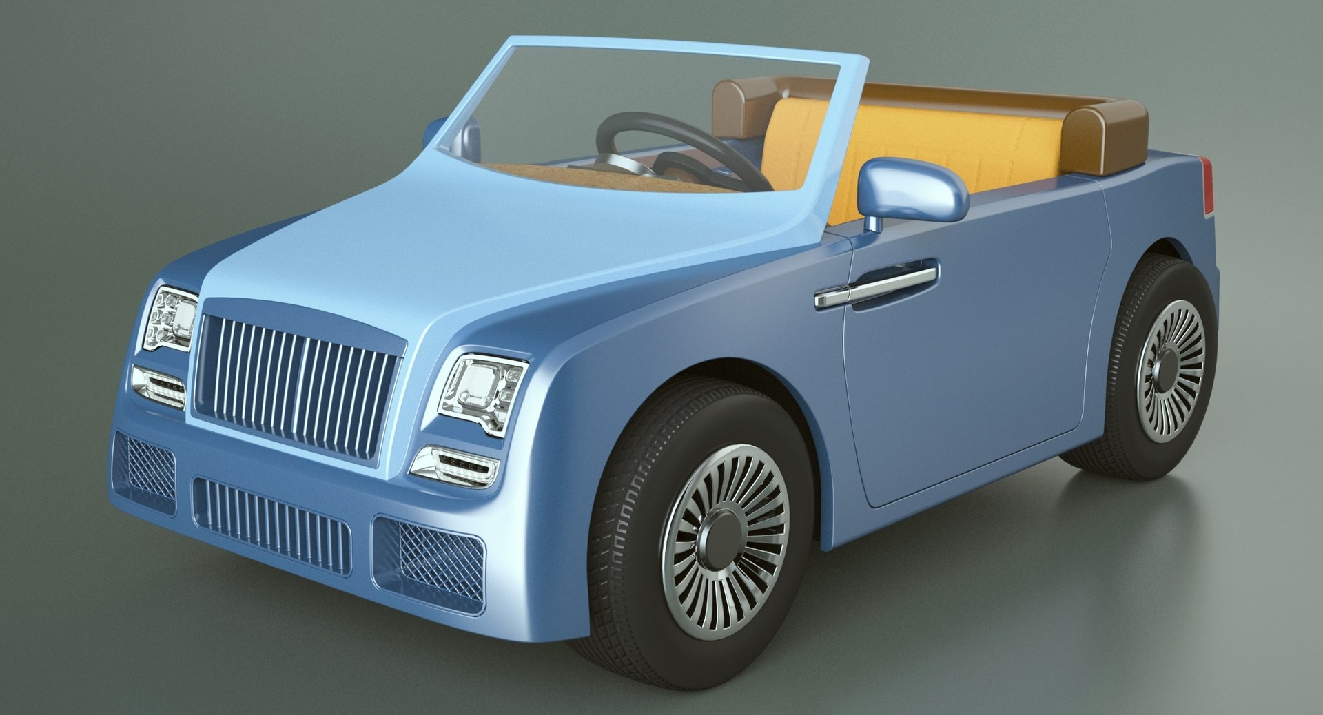Photoreal Kids Car 3D Model - TurboSquid 1173142