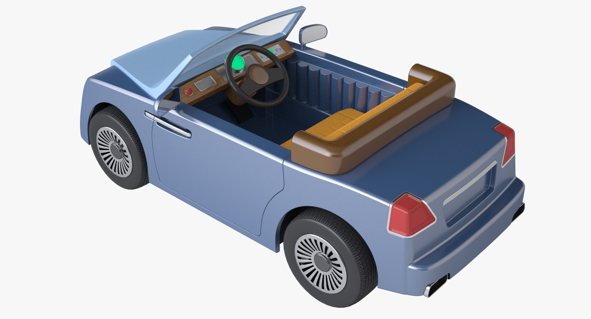 Photoreal Kids Car 3D Model - TurboSquid 1173142