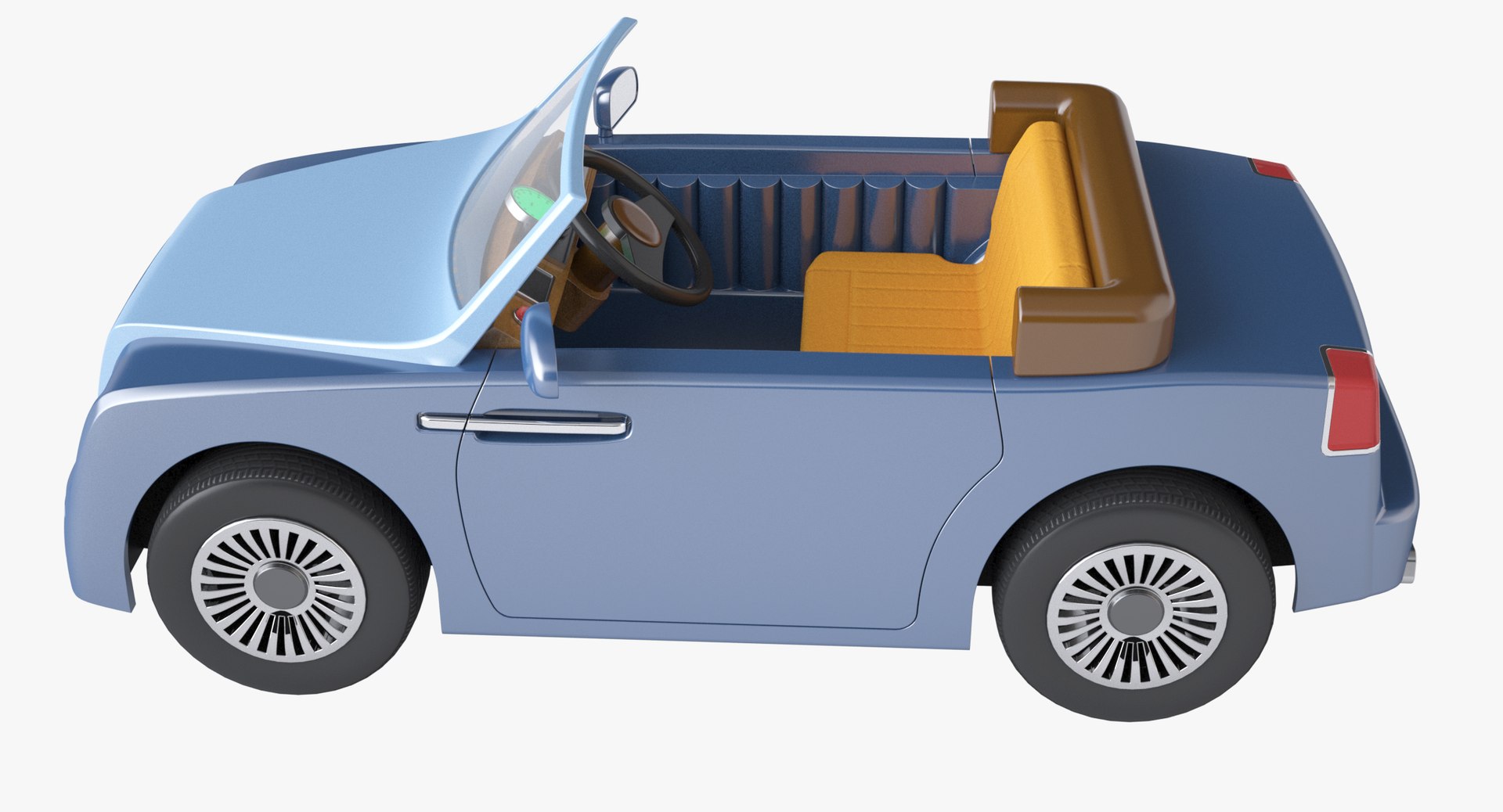 Photoreal Kids Car 3D Model - TurboSquid 1173142