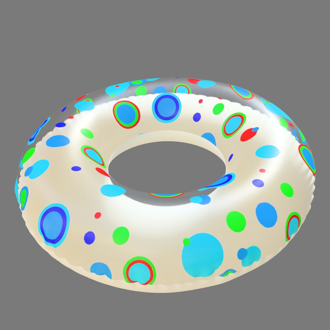 Realistic float ring 03 3D model - TurboSquid 1343152