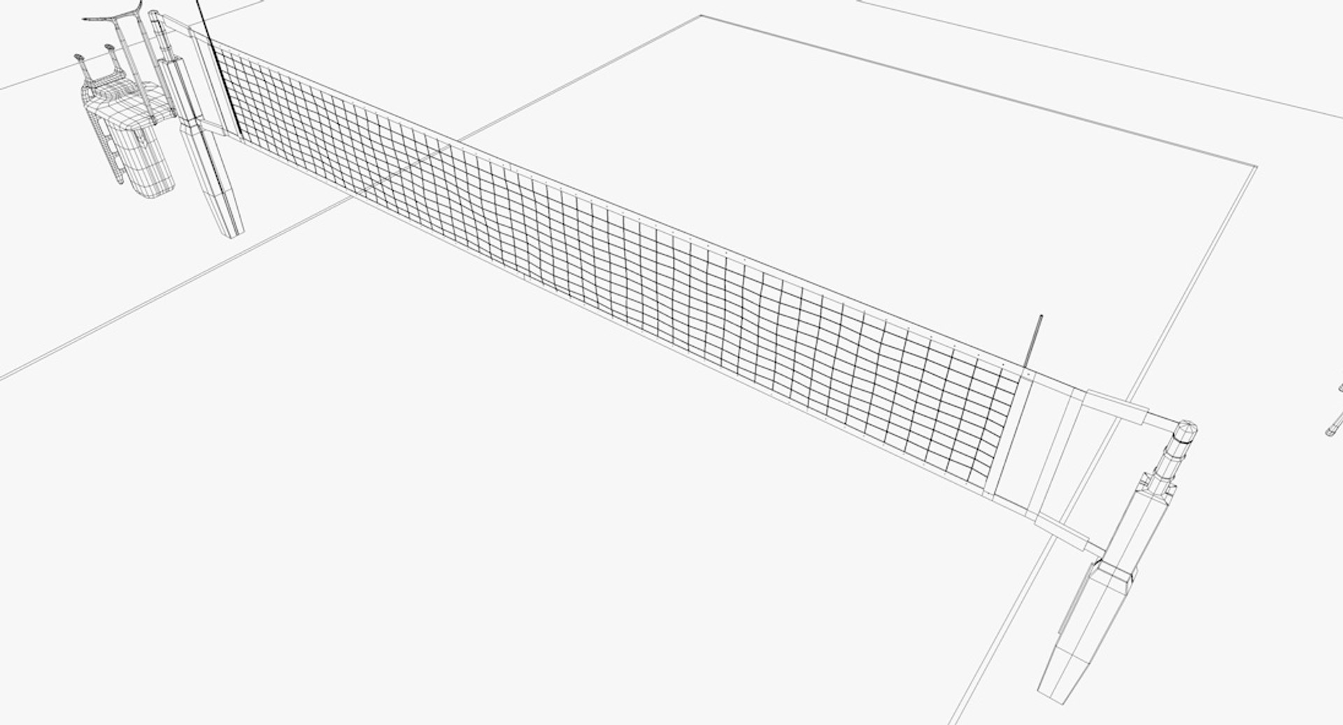 3D Volleyball Court Model - TurboSquid 1268451
