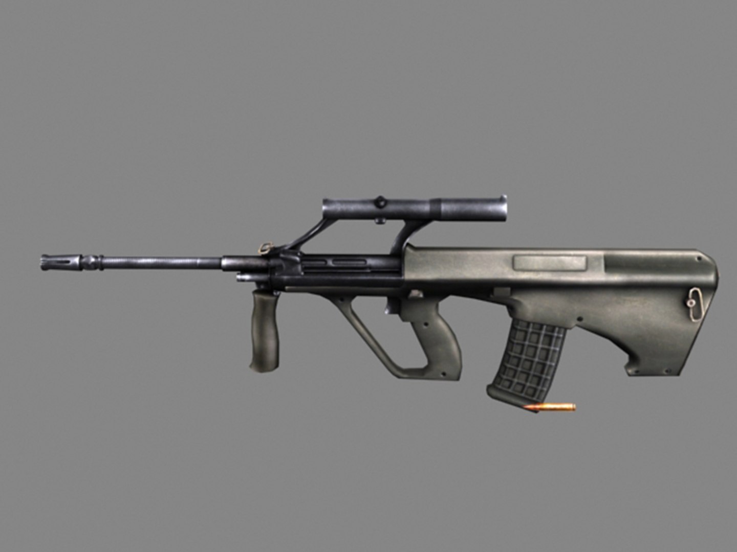 Steyr Aug 3d Max