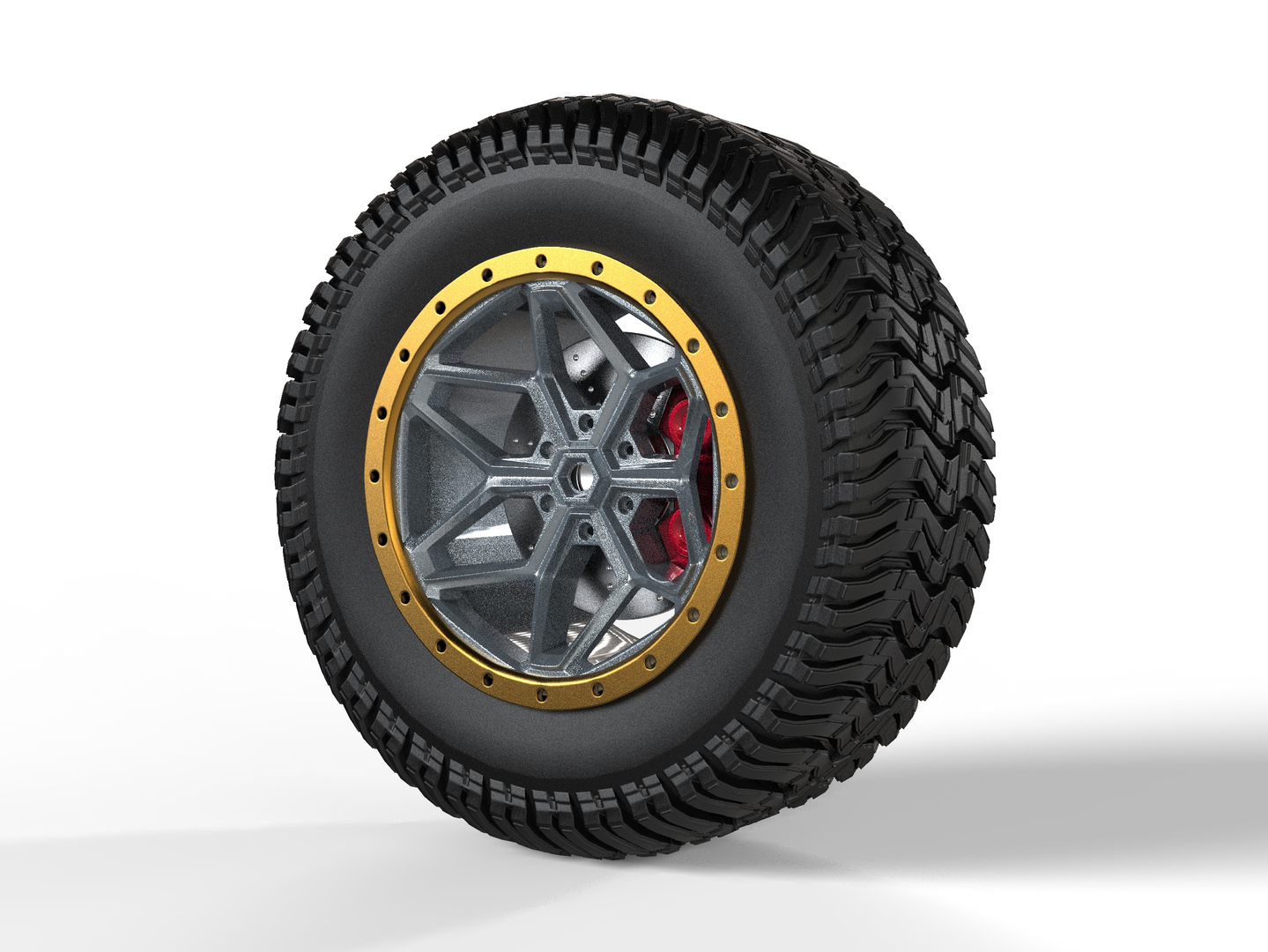 Free Off Road Tires 3D Model - TurboSquid 2220778