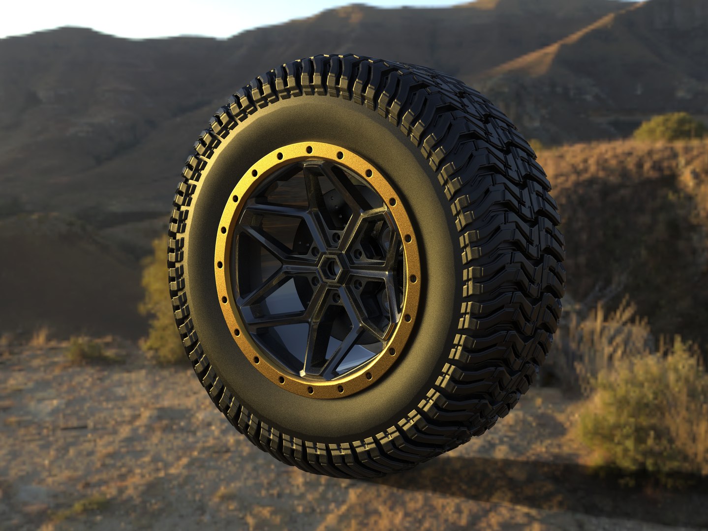 Free Off Road Tires 3D Model - TurboSquid 2220778