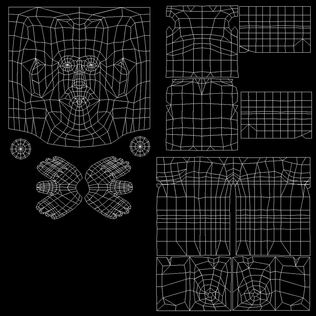3d Model Character Base