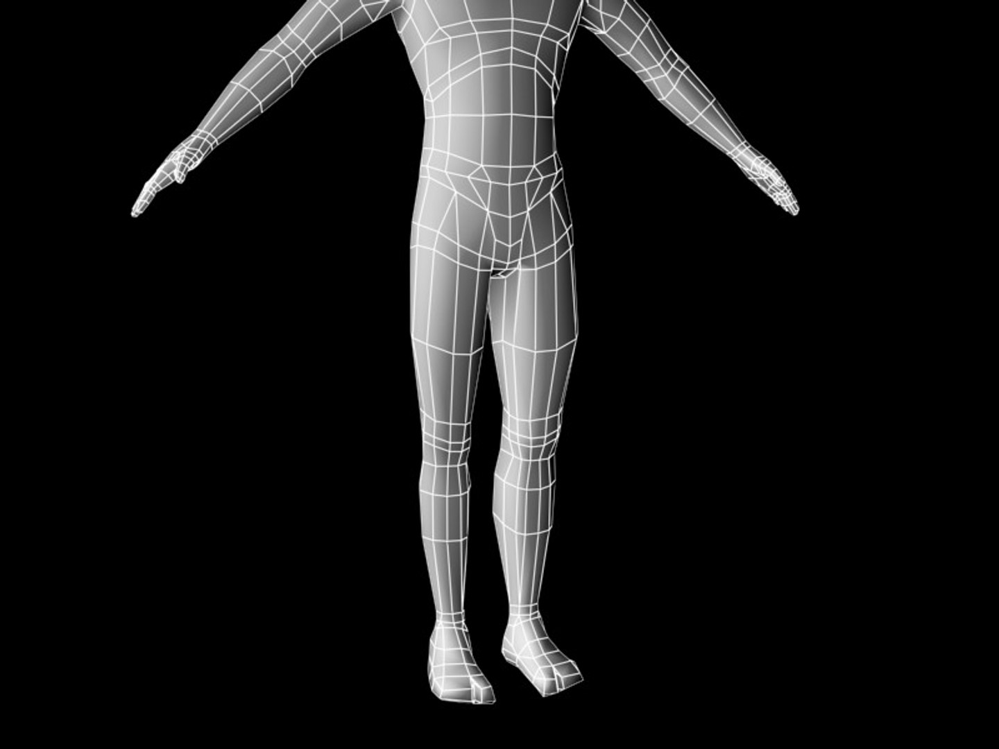 3d Model Character Base