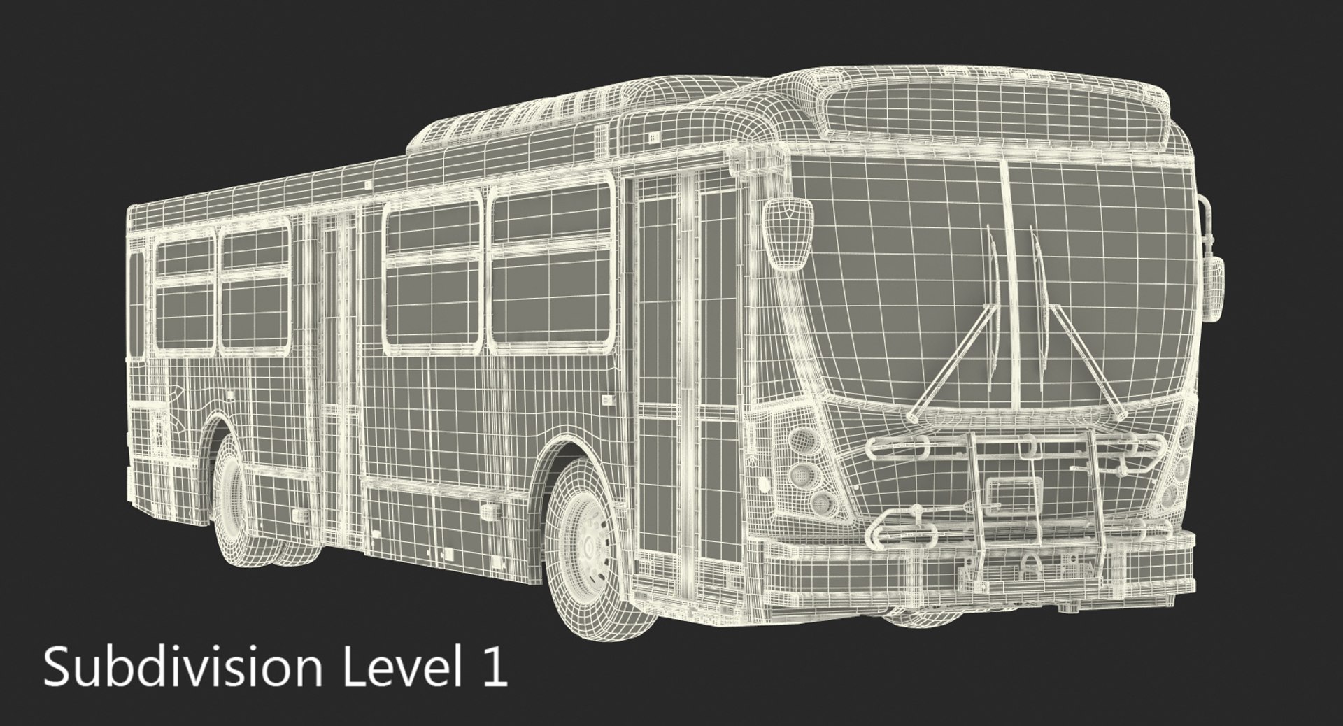 Bus Nabi 416 Nyc 3D Model - TurboSquid 1163797